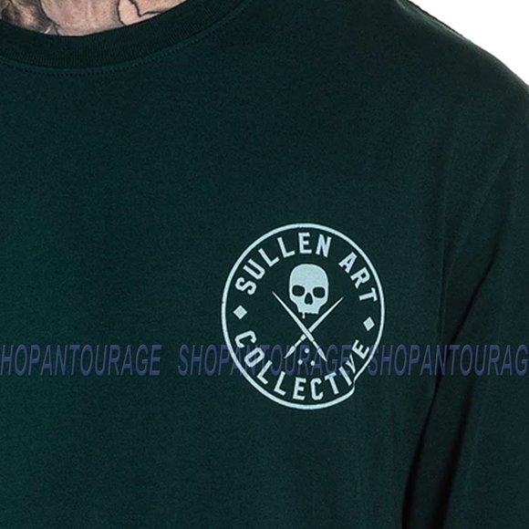 Sullen Art Collective | Shirts | Sullen Ever Premium Green Scm3546 Long ...